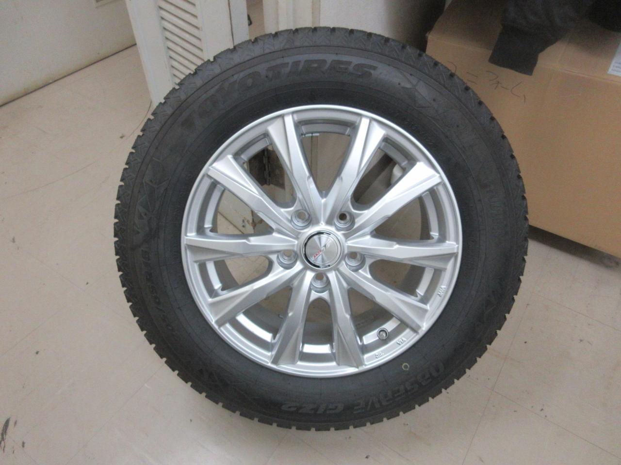 weds(ウェッズ) JOKER 10本スポーク + TOYO(トーヨー) OBSERVE GIZ2 | カー用品 スタッドレスタイヤホイールセット 16インチスタッドレスタイヤホイールセット ...