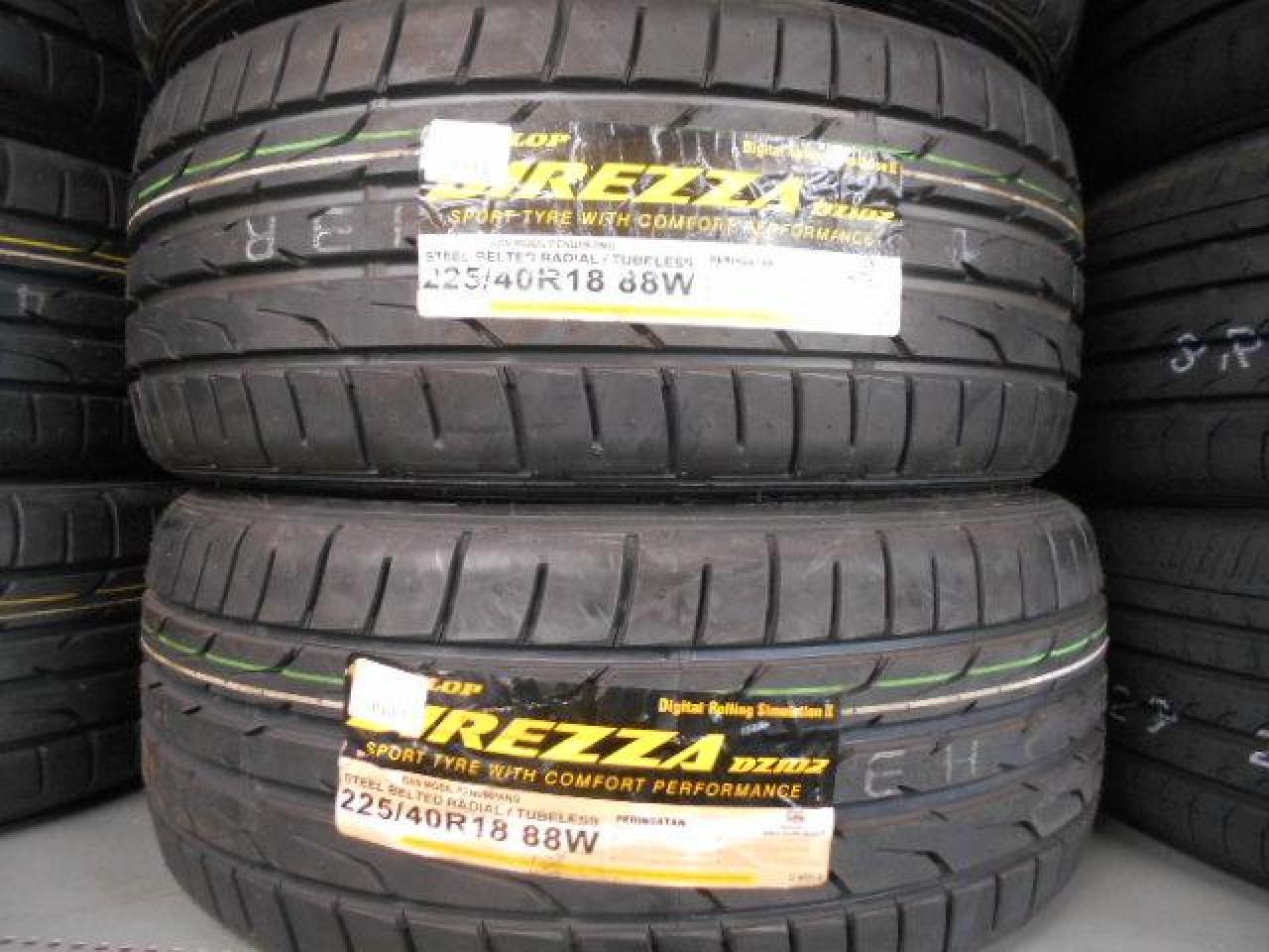 【DUNLOP】 DIREZZA DZ102 225/40R18 XL 92W 新品 2本セット | カー用品 タイヤ 18インチタイヤを通販で購入する | 中古カー＆バイク用品の販売なら ...