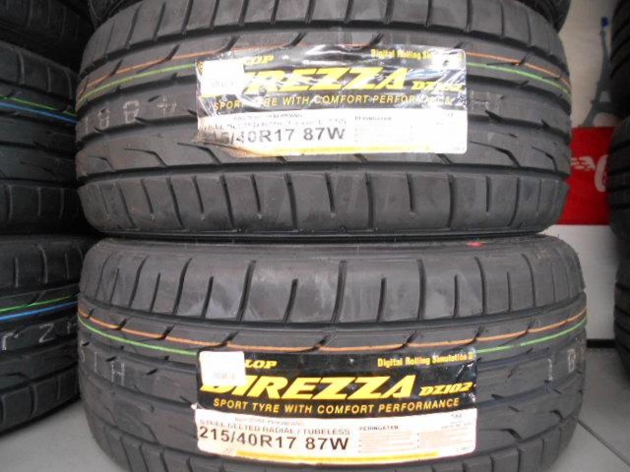 【DUNLOP】 DIREZZA DZ102 215/40R17 87W XL 新品 2本セット | カー用品 タイヤ 17インチタイヤを通販で購入する | 中古カー＆バイク用品の販売なら ...
