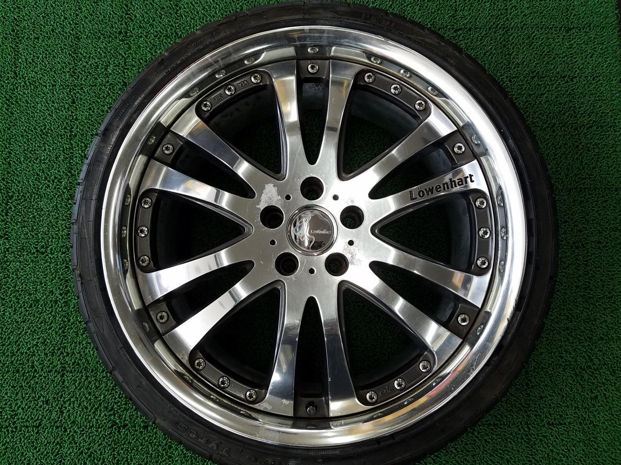 LOWENHART LG1 + PinsoTyres PS-91 | 中古品 | アップガレージ 千葉成田店 | カー用品 タイヤホイール ...