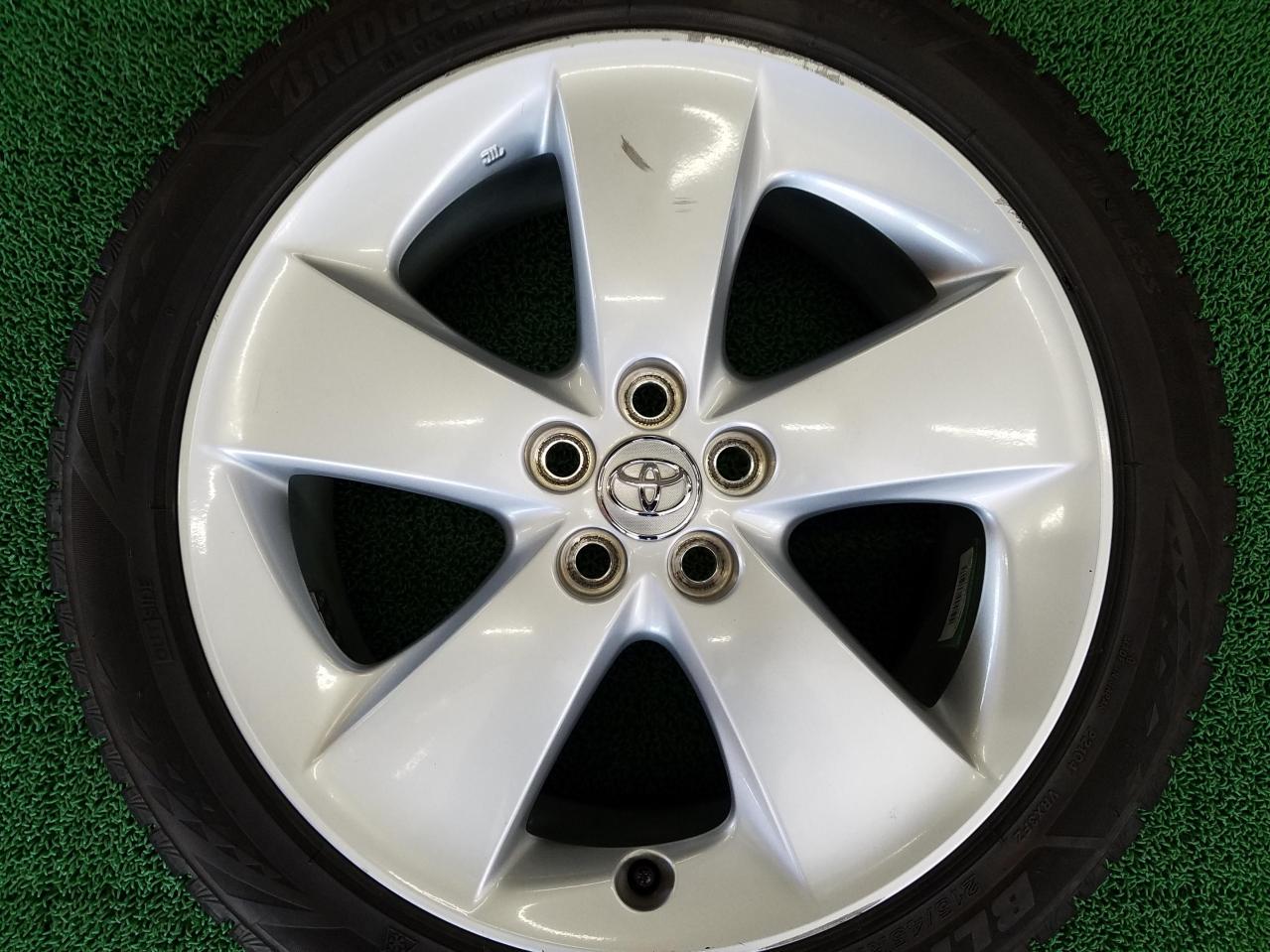 TOYOTA(トヨタ) 30 プリウスツーリングセレクション純正ホイール + BRIDGESTONE BLIZZAK VRX3 | カー用品 スタッドレスタイヤホイールセット 17インチ ...