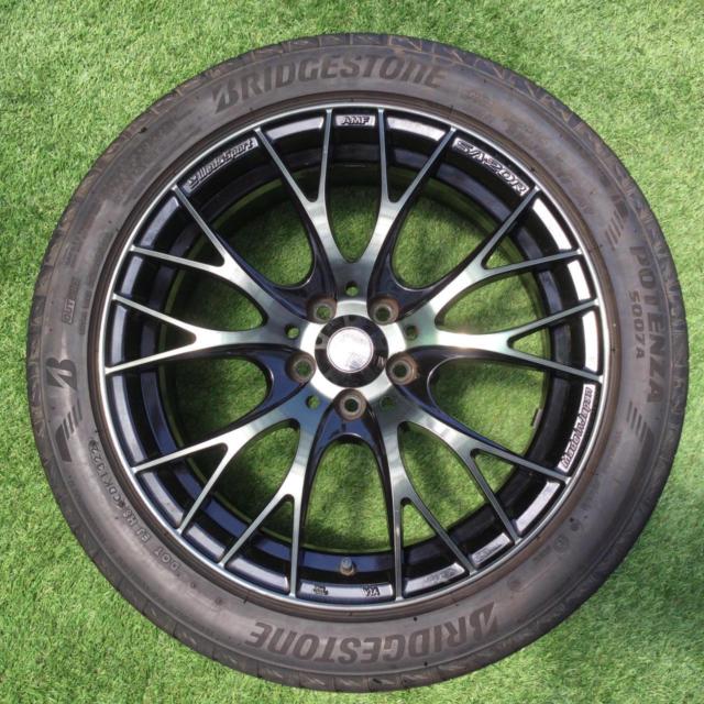 【値下げしました!】weds WedsSport SA-20R + BRIDGESTONE POTENZA S007A 225/45R17 2022年製造 | カー用品 タイヤホイールセット ...