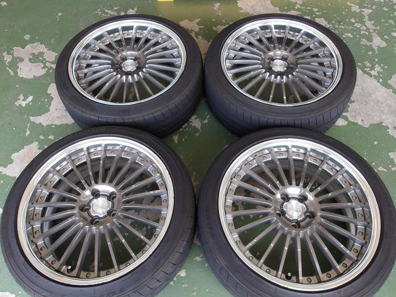 WORK LANVEC Lanvec LF1 + TOYO TRANPATH LuⅡ | カー用品 タイヤホイールセット 20インチタイヤ ...