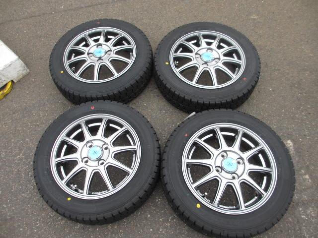 BADX 632 LOXARNY(ロクサーニ) LOXARNY SPORT RS-10+GOODYEAR ICENAVI7 | カー用品 スタッドレスタイヤホイールセット 14インチ ...