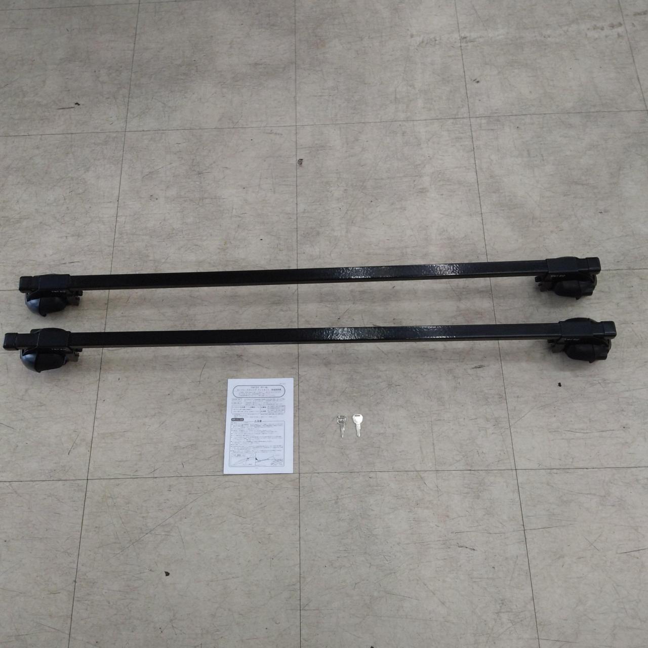 TERZO EF11BL (ルーフレール用フット)+バーのセット | カー用品 キャリアを通販で購入する | 中古カー＆バイク用品の販売ならアップガレージ