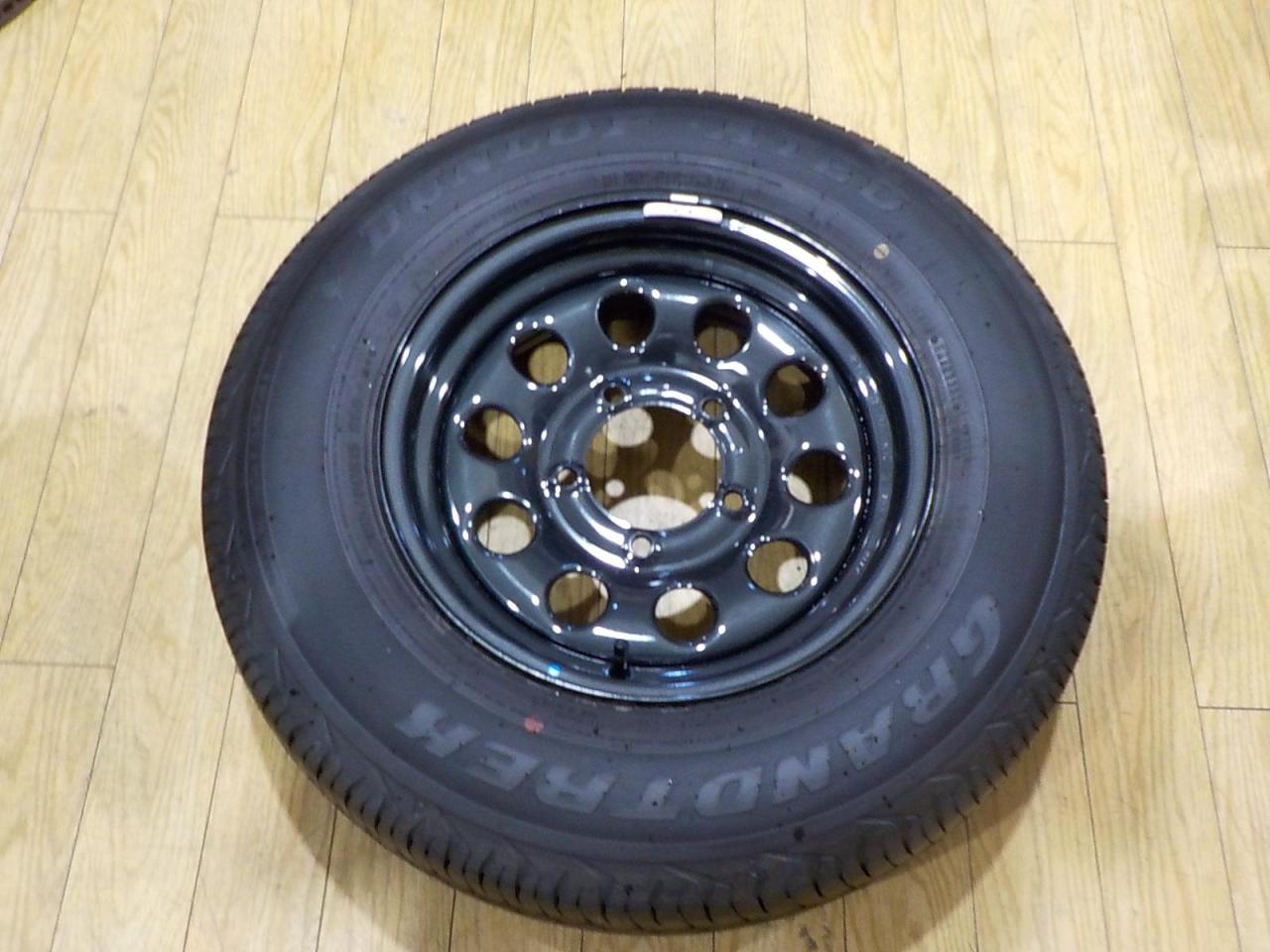 【1本のみ】スズキ純正 ジムニーシエラ JB74W純正スチールホイール+BRIDGESTONEDULER H/T 684Ⅱ | カー用品 ...