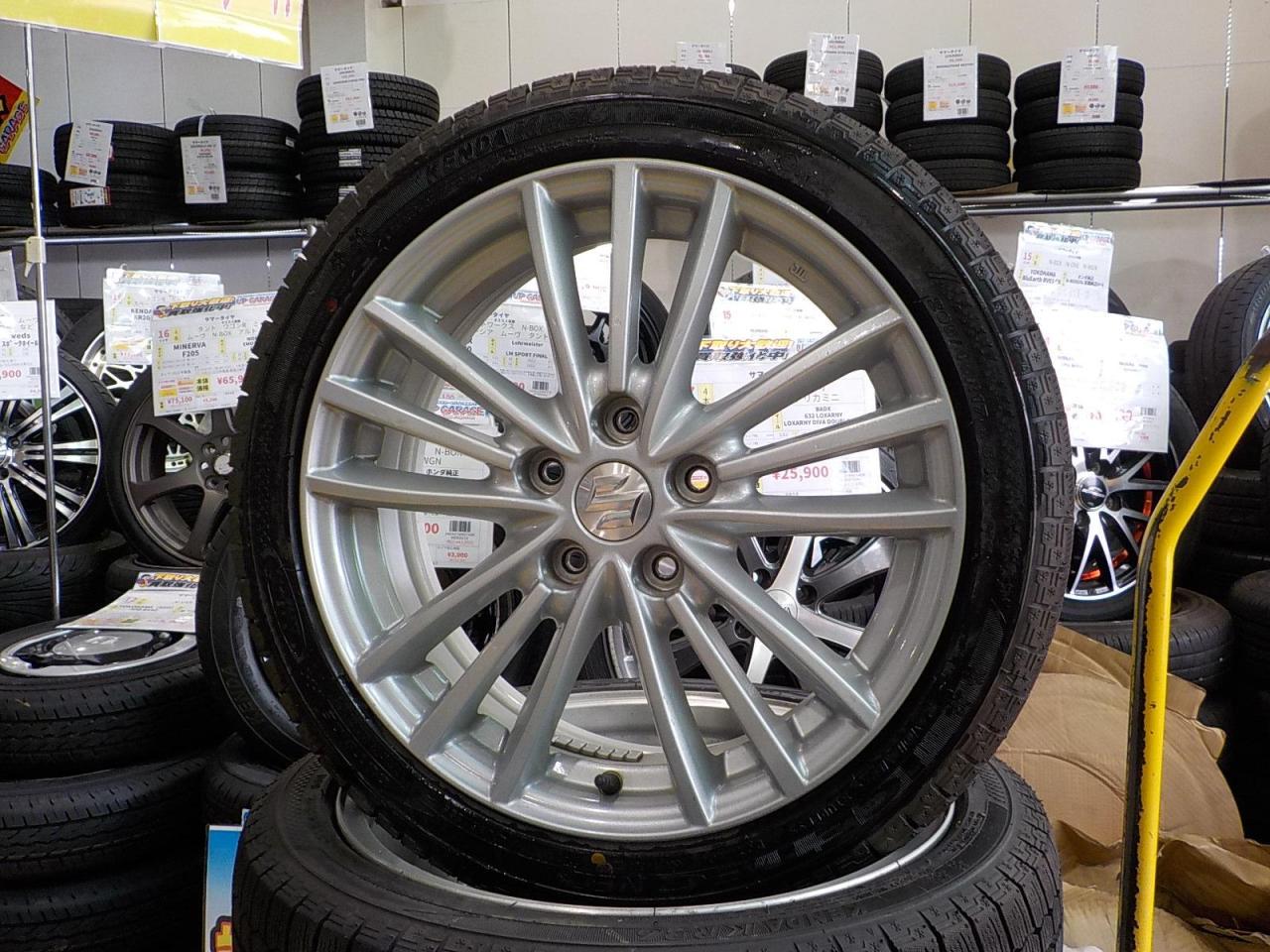 スズキ純正 スイフトスポーツ ZC32純正ホイール+KENDA ICETEC NEO KR36 | カー用品 スタッドレスタイヤホイールセット ...