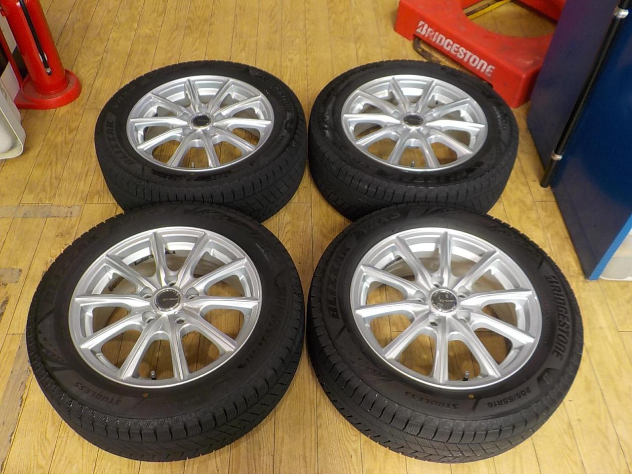 BRIDGESTONE ECO FORME SE-15 + BRIDGESTONE BLIZZAK VRX3 | カー用品 スタッドレスタイヤ ...