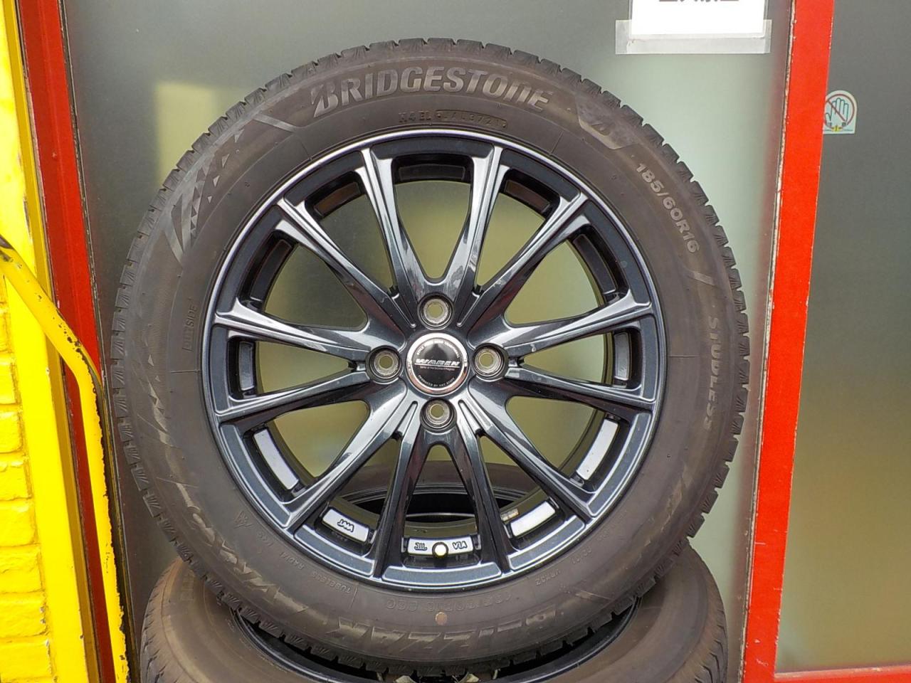 HOT STUFF(ホットスタッフ)WAREN(ヴァーレン) スポークホイール+BRIDGESTONE BLIZZAK VRX3 | カー用品 ...