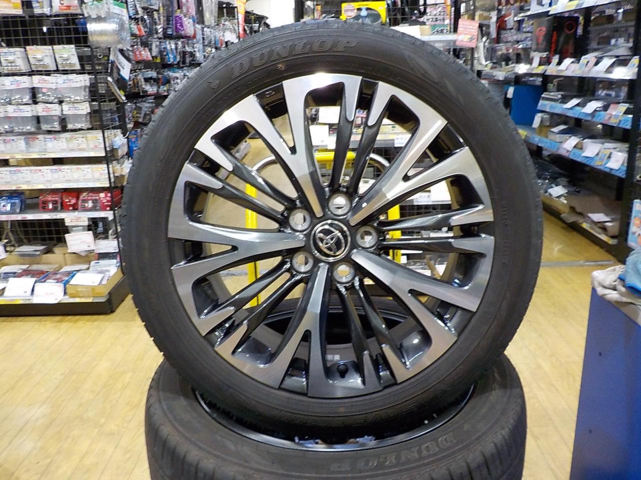 TOYOTA ヤリスクロス純正ホイール+DUNLOP ENASAVE EC300+ | カー用品 タイヤホイールセット 18インチタイヤ ...