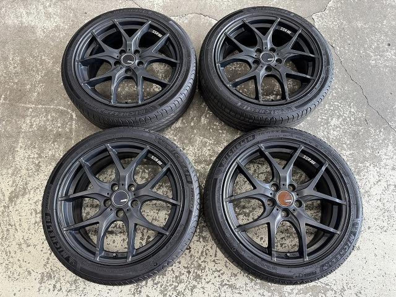 TANABE SSR SERIES GTV03 + MICHELIN PRIMACY4 | カー用品 タイヤホイールセット 18インチタイヤホイールセットを通販で購入する | 中古カー＆バイク ...