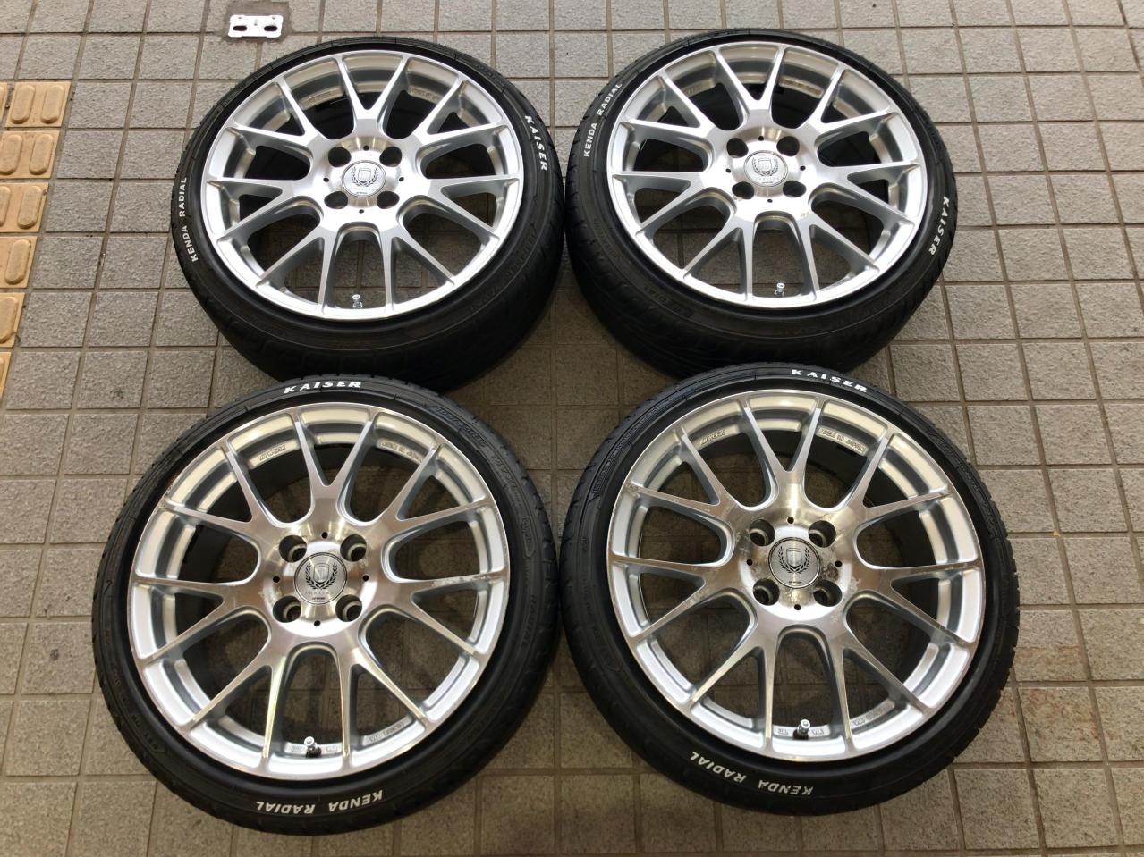 WORK ARKLINE AL04 + KENDA KAISER KR20 | カー用品 タイヤホイールセット 16インチタイヤホイールセット ...