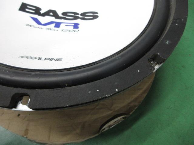 ALPINE BASS VR | カー用品 スピーカー サブウーハースピーカーの通販 | アップガレージ 中古カー＆バイク用品の買取・販売専門店