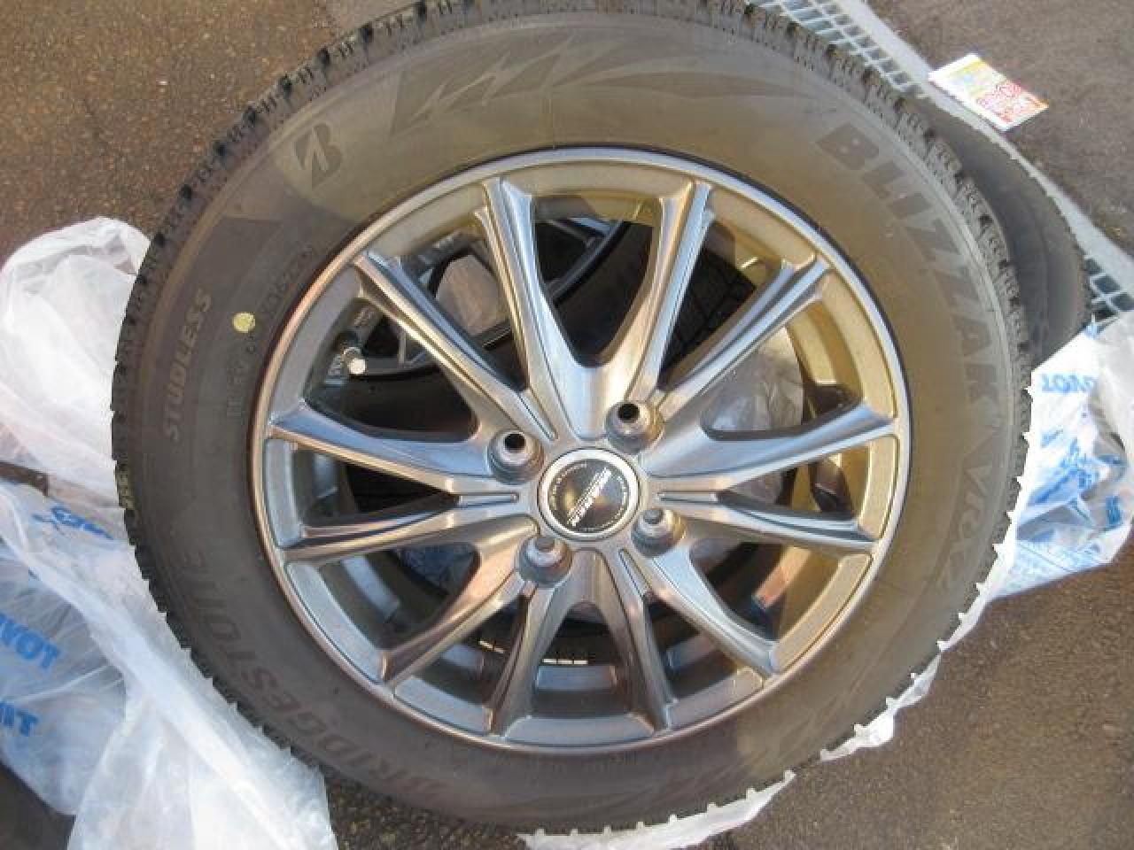 HOT STUFF WAREN WR10 + BRIDGESTONE BLIZZAK VRX2 | カー用品 スタッドレスタイヤホイールセット ...