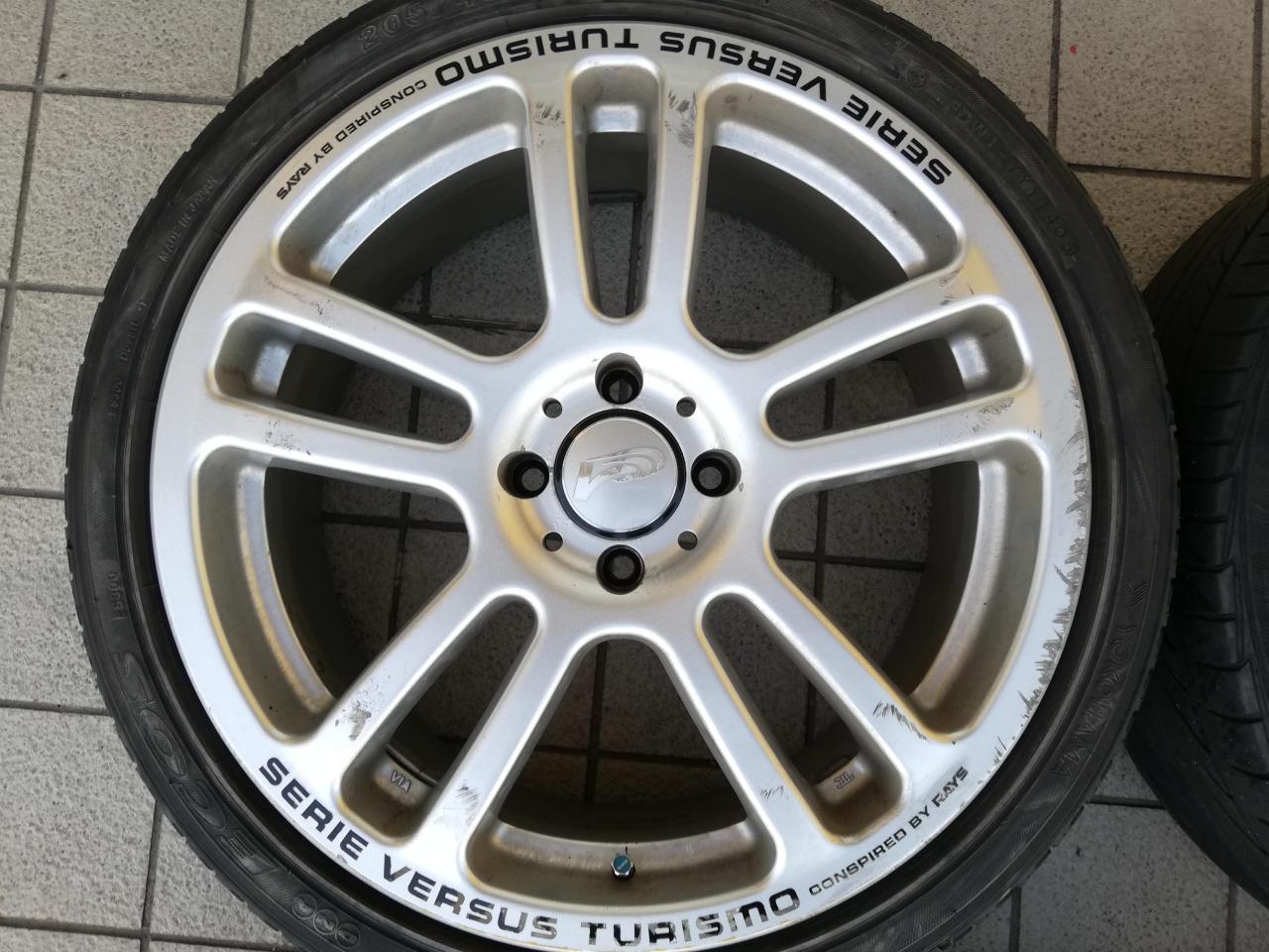 【RAYS】VERSUS TURISMO SPADA | 中古品 | アップガレージ 青森弘前店 | カー用品 アルミホイール 17インチ ...
