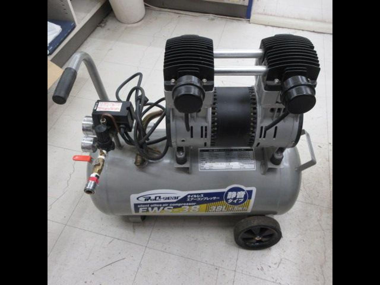 シンセイ 静音オイルレスコンプレッサー 38L EWS-38 | カー用品 メンテナンス 工具を通販で購入する | 中古カー＆バイク用品の販売ならアップガレージ