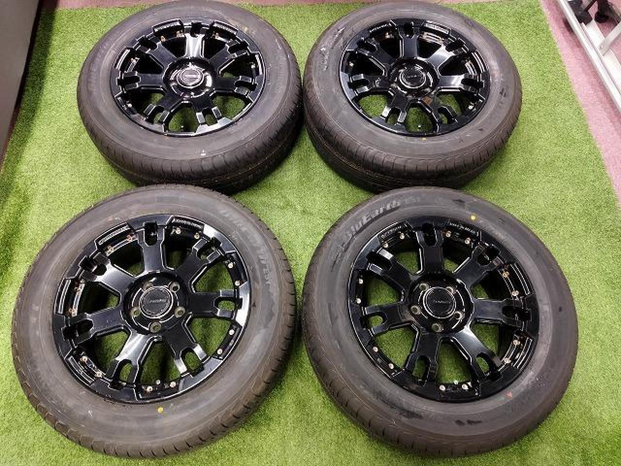 RAYS(レイズ) DAYTONA(デイトナ) FDX F7 ブラック/センターDC&ピアスドリルド + YOKOHAMA(ヨコハマ ...