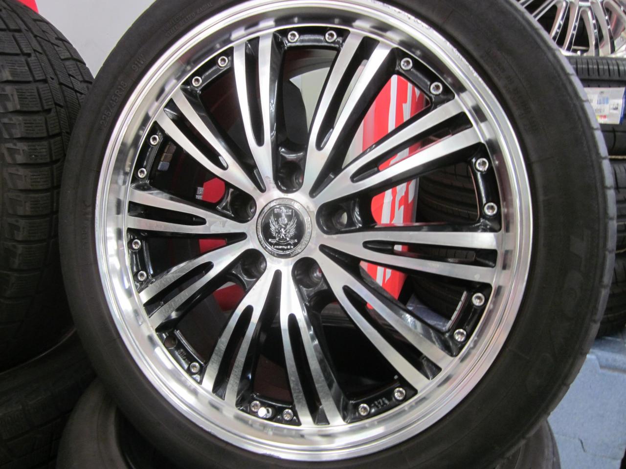 BADX(バドックス) 632 LOXARNY(ロクサーニ) LOXARNY TARKUS (5HOLE) | カー用品 アルミホイール 18インチホイールを通販で購入する | 中古カー ...