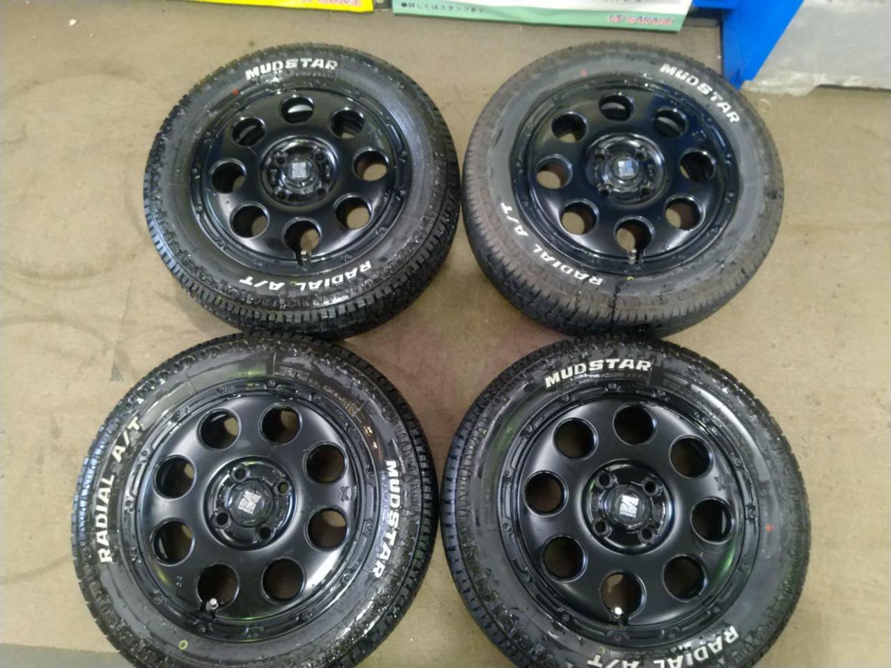 MLJ XTREME-J KK03+MUDSTAR RADIAL A/T | カー用品 タイヤホイールセット 14インチタイヤホイールセットを通販で購入する | 中古カー＆バイク用品の販売なら ...