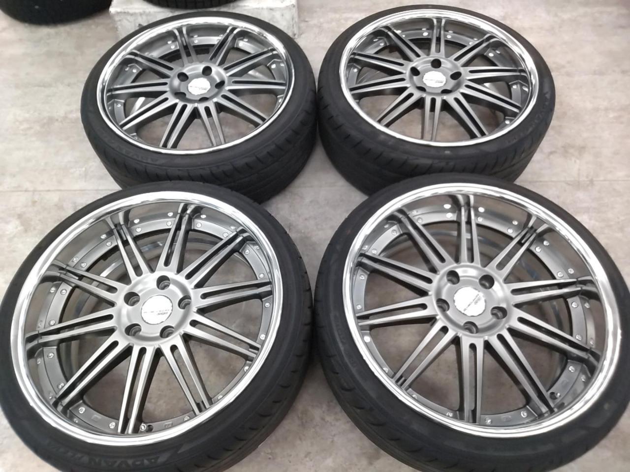 TANABE(タナベ) EXECUTOR(エグゼキューター) EX05 + YOKOHAMA(ヨコハマ) ADVAN FLEVA | 中古品 | アップガレージ ホイールズ相模原陽光台店 ...