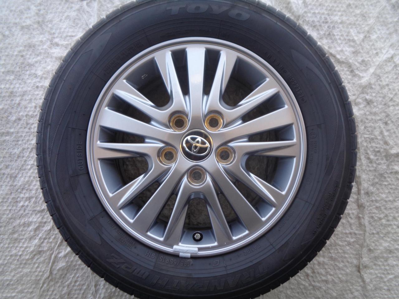 トヨタ純正(TOYOTA) エスクアイア純正 + TOYO(トーヨー) TRANPATH mpz | 中古品 | アップガレージ ホイールズ長野上田店 | カー用品 タイヤホイールセット 15 ...