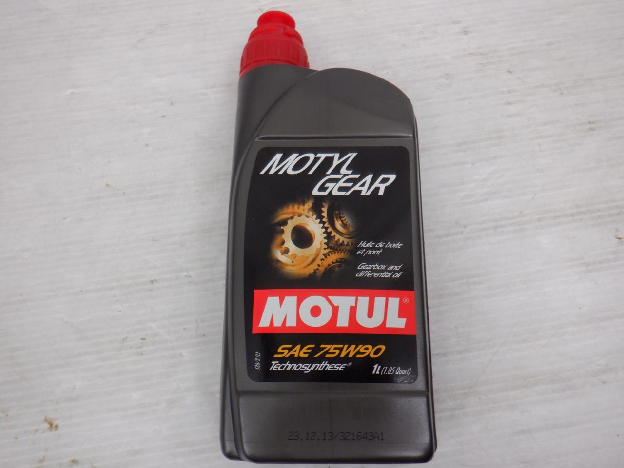 MOTUL MOTYL GEAR SAE:75w90 1L | 新古品 | アップガレージ 福岡博多店 | カー用品 ケミカル用品 オイル ...
