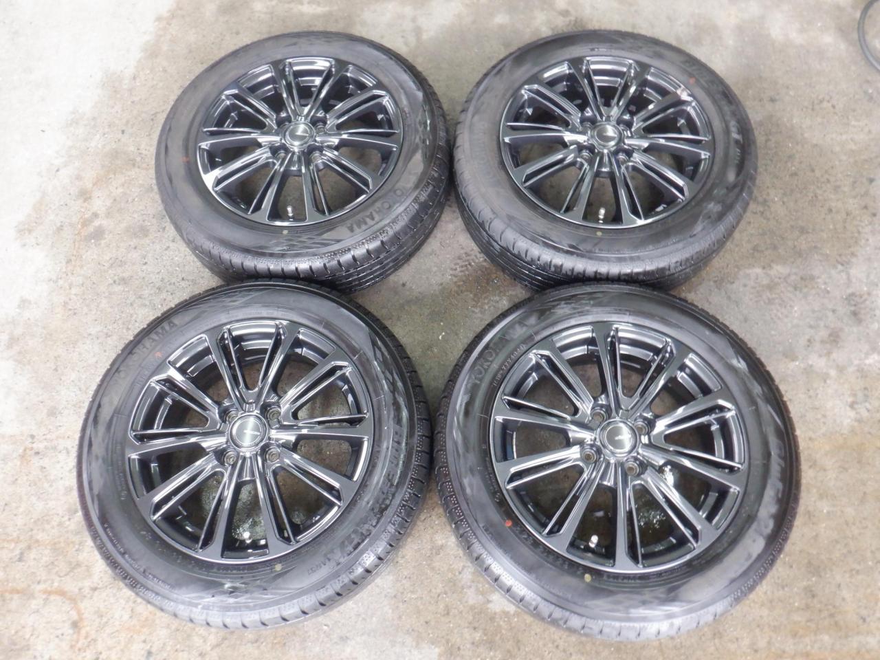 YOKOHAMA(ヨコハマ) YFC MILLOUS DF + YOKOHAMA(ヨコハマ) YOKOHAMA BluEarth-GT AE51 | カー用品 タイヤホイールセット 15インチ ...