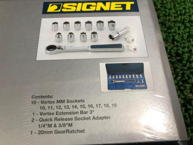 SIGNET シグネット 1/4DR･3/8DR ソケットレンチセット EA617CC-56 | 総合リユース 自動車整備工具 その他を通販で購入する | 中古カー＆バイク用品の販売ならアップガレージ
