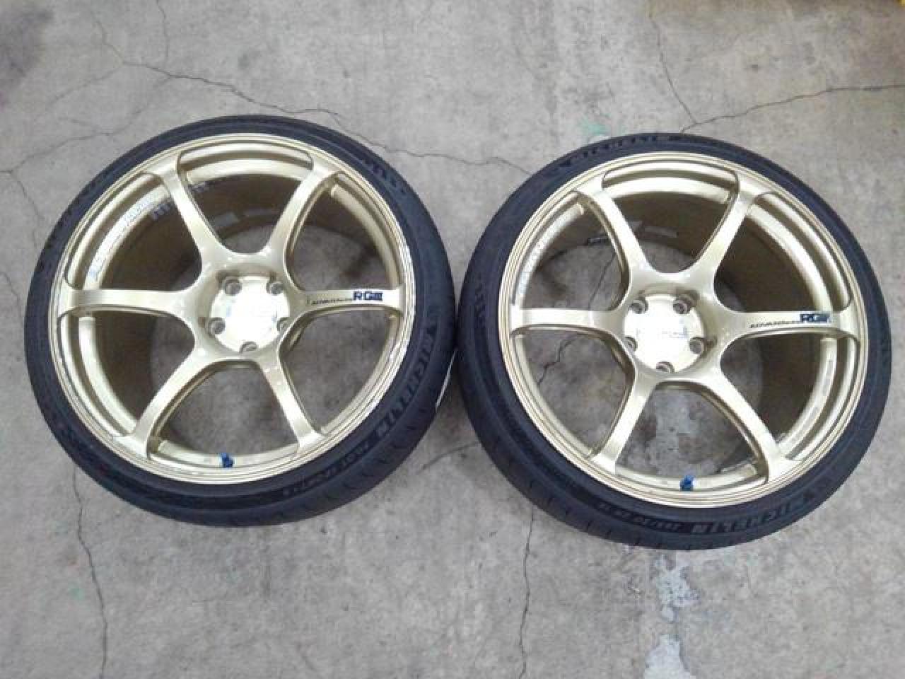 YOKOHAMA(ヨコハマ) ADVAN Racing(アドバンレーシング) RG3 + MICHELIN(ミシュラン) Pirot ...