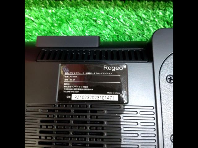 Regeo ワンセグ内蔵9.3インチポータブルナビゲーション PZ-1023 | カー用品 カーナビ(地デジ） ポータブルメモリーナビ（地デジ)を通販で購入する | 中古カー＆バイク用品の販売 ...