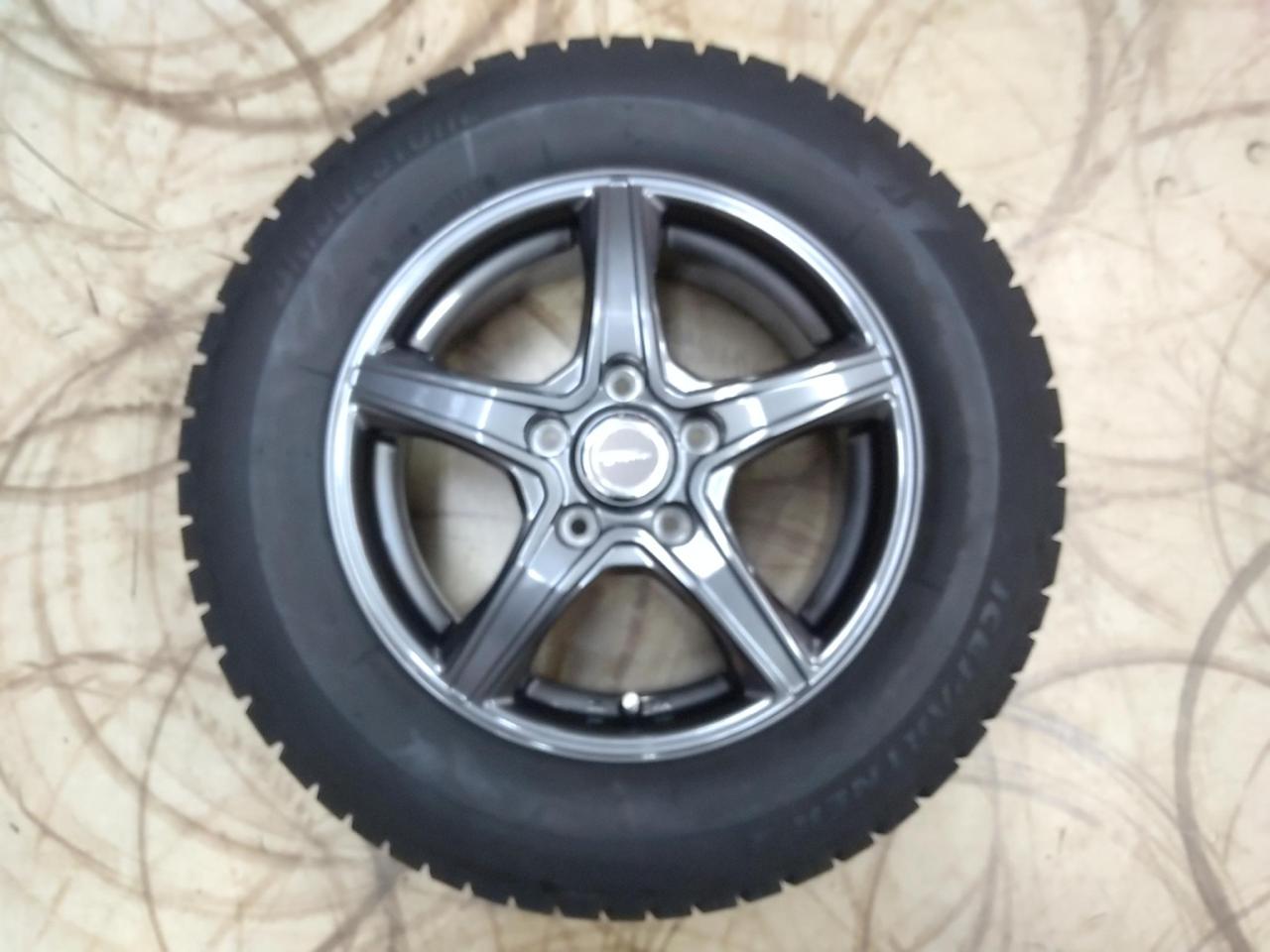 BRIDGESTONE TOPRUN VR5 + BRIDGESTONE ICE PARTNER 2 | カー用品 スタッドレスタイヤホイールセット 15インチスタッドレスタイヤホイールセット ...