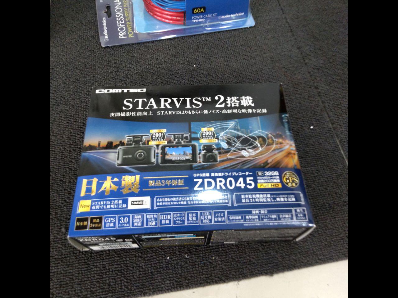 【COMTEC】ZDR045 GPS搭載 2カメラ ドライブレコーダー | カー用品 カーAVアクセサリー ドライブレコーダーを通販で購入する | 中古カー＆バイク用品の販売ならアップガレージ