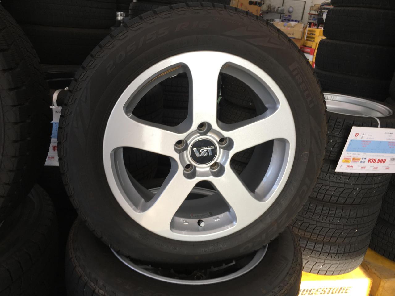 VOLVO VST JAPAN Type-RS + PIRELLI ICE ZERO ASIMMETRICO ★V40 MB/MD型★ ...