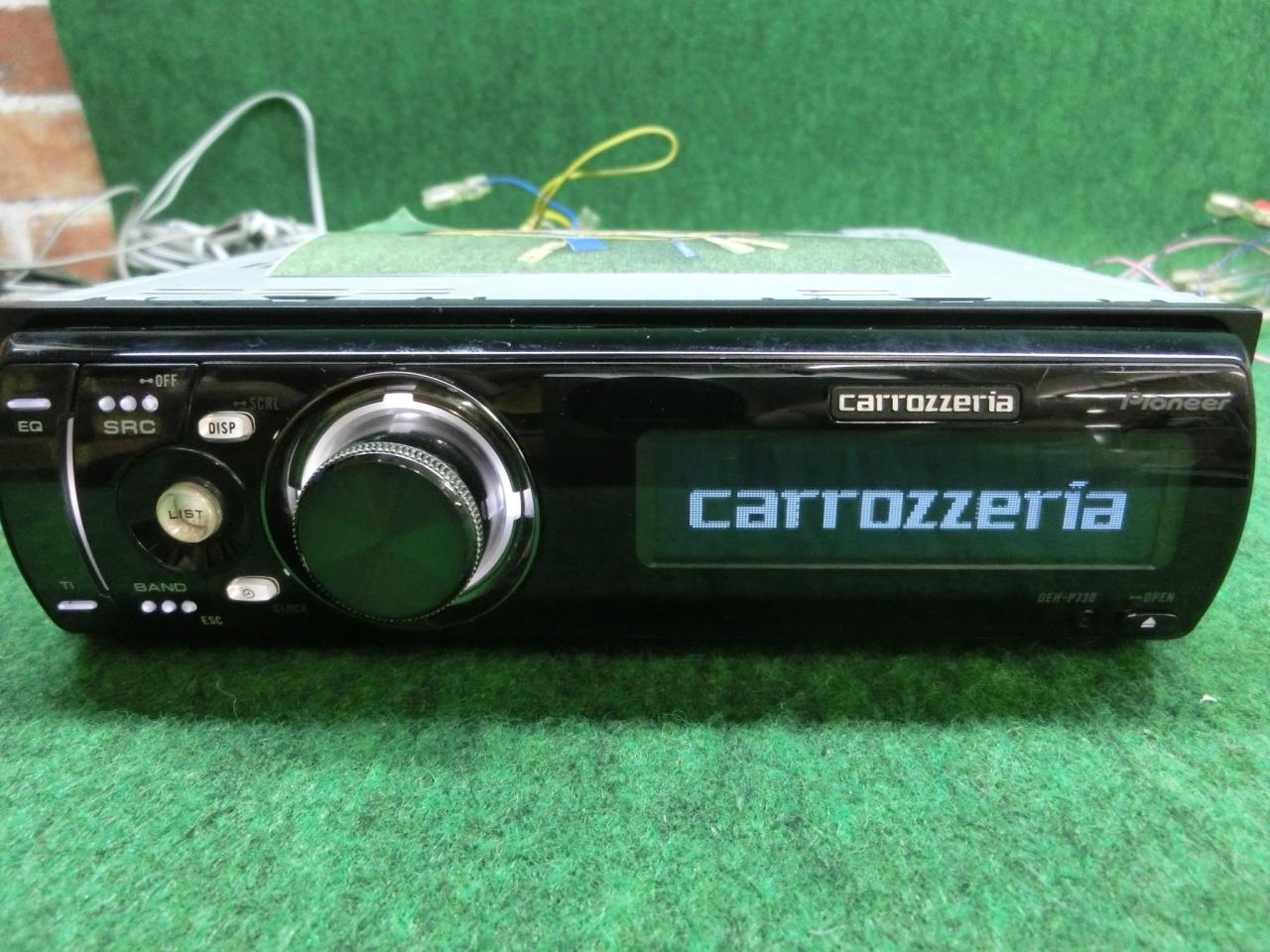 carrozeria DEH-P730 【CD/ラジオ・WMA/MP3/AAC/WAV対応・DSPメインユニット 2008年モデル】 | カー ...