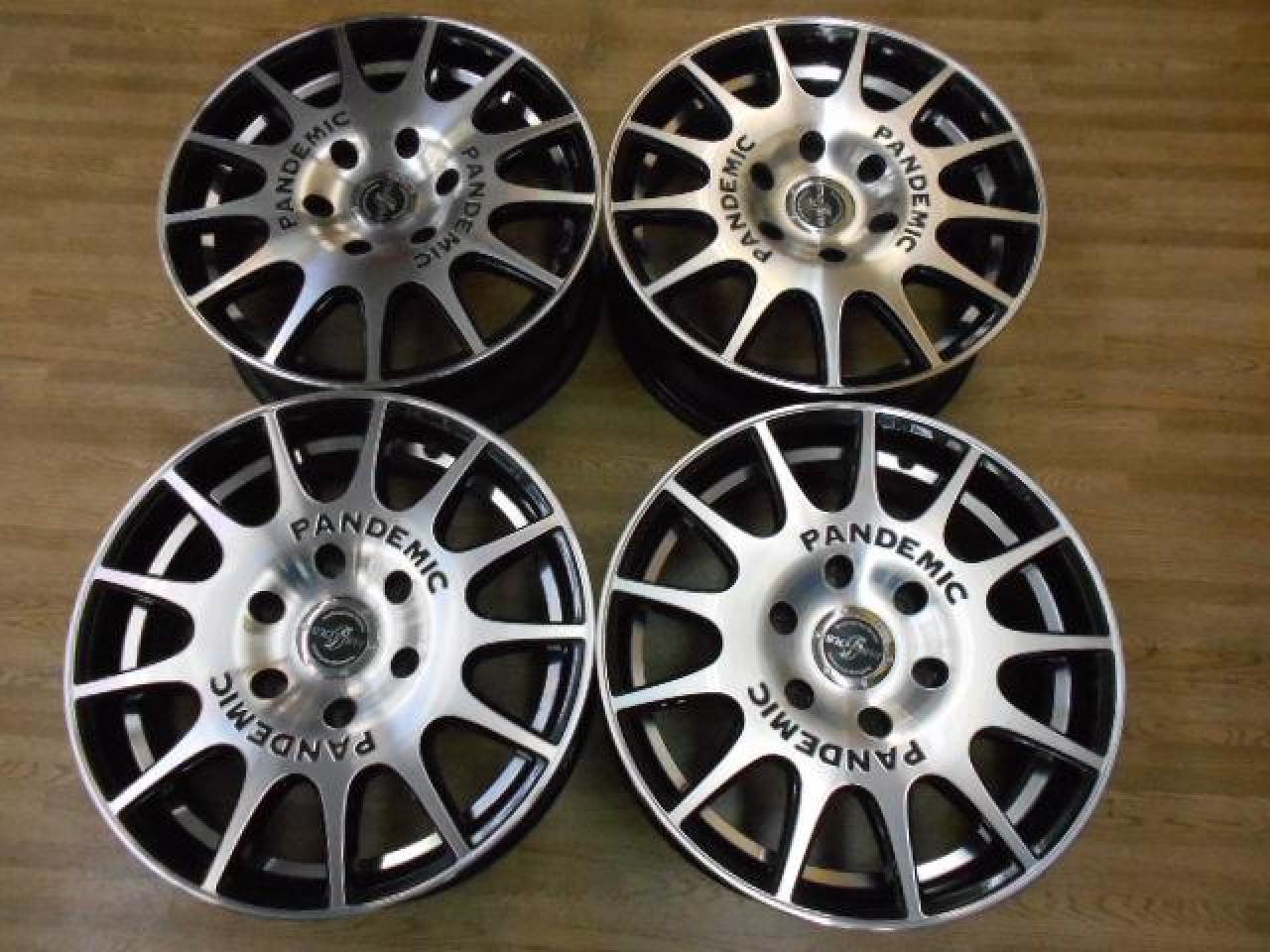 【FABULOUS(ファブレス)】PANDEMIC(パンデミック) LD-13 MONO BLOCK | カー用品 アルミホイール 17インチ ...