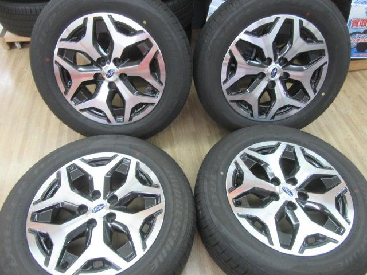 値下げしました!スバル純正(SUBARU) SKフォレスター純正ホイール + BRIDGESTONE(ブリヂストン) BRIDGESTONE ...
