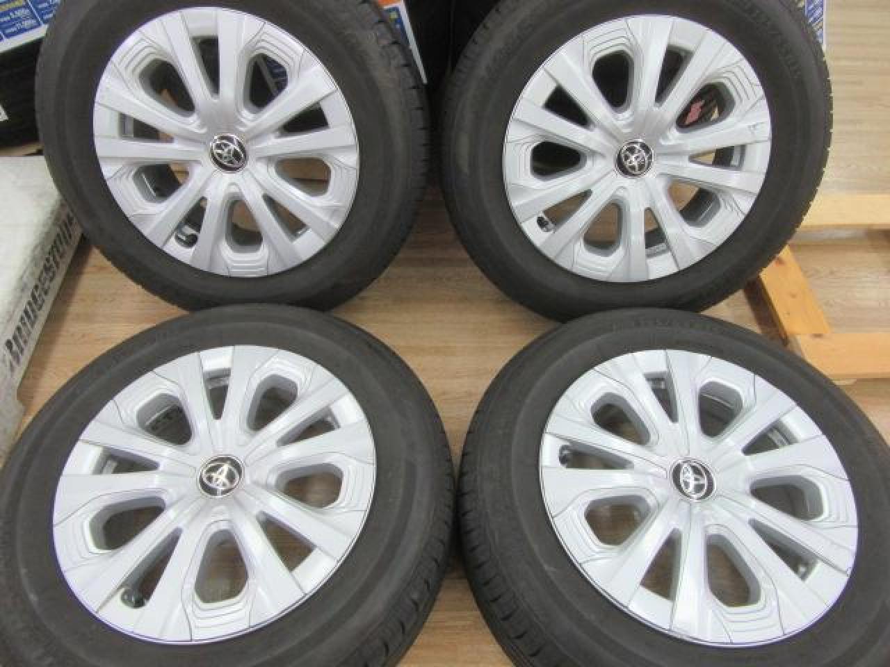 トヨタ純正(TOYOTA) 50プリウス後期純正ホイール + BRIDGESTONE(ブリヂストン) BRIDGESTONE NEXTRY ...