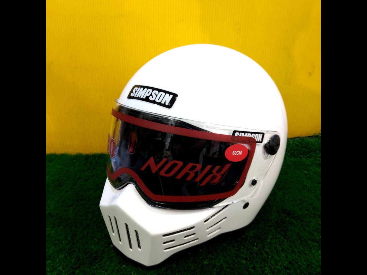 ★プライスダウン♪★ 【サイズ:60cm】SIMPSON MODEL 30 フルフェイスヘルメット | バイク用品 ヘルメット フルフェイス ...