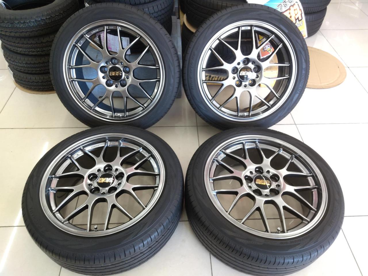 新入荷!! BBS RG-R RG703H+YOKOHAMA BluEarth-RV RV-03★90ヴォクシーサイズ美品!!★ | カー用品 タイヤホイールセット 18インチタイヤホイール ...