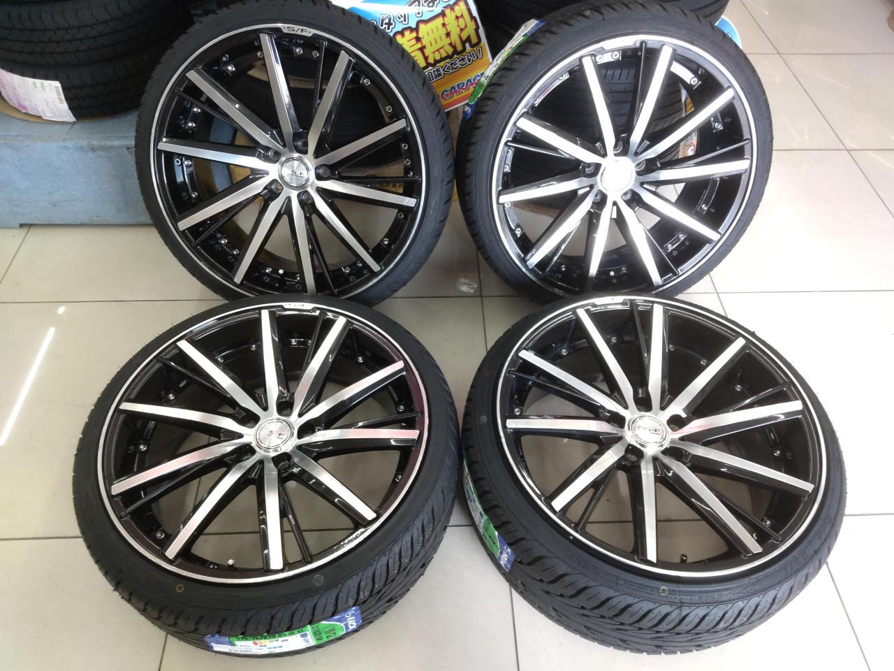 KYOHO STEINER SF-V + HAIDA HD921★新品タイヤ付き!!ローダウンセダンに!!★ | カー用品 タイヤホイールセット 20インチタイヤホイールセットを通販で購入する ...