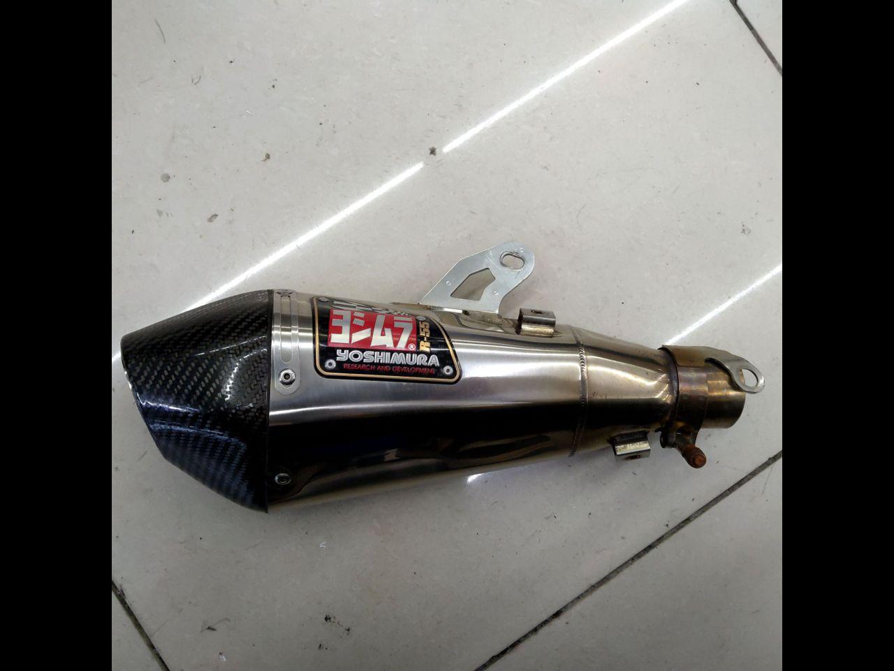 【GSX-R750(’08)/GR7JA】 YOSHIMURA R-55 カーボンエンドスリップオンサイレンサー 【値下げしました ...