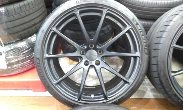 【WORK(ワーク)】GNOSIS FMB(グノーシス エフエムビー) 01 + MICHELIN PILOT SPORT 4S | カー用品 タイヤホイールセット 20インチタイヤホイール ...