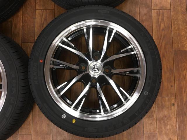 【新品タイヤ付き♪】TECHNOPIA(テクノピア)Kashina(カシーナ)XV-5 + KENDA KR23A 165/55R15 ...