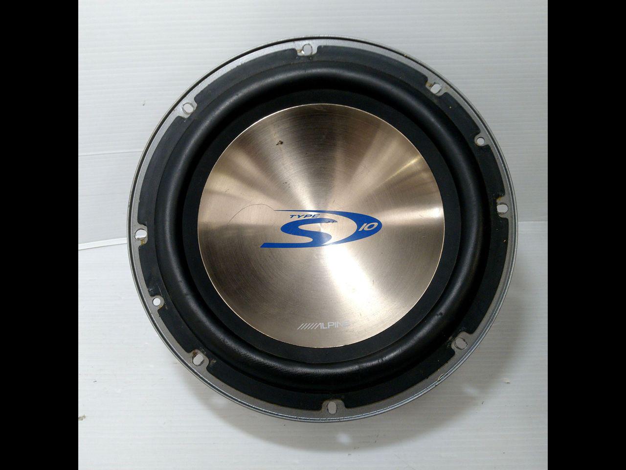 ワケアリ ALPINE SWS-1042D | カー用品 スピーカー サブウーハースピーカーを通販で購入する | 中古カー＆バイク用品の販売 ...