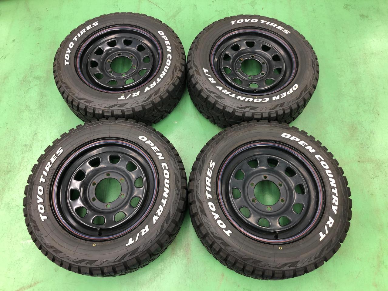 MLJ DAYTONA SS DAYTONA SS + TOYO OPENCOUNTRY R/T☆値下げしました☆ | カー用品 タイヤホイールセット 16インチタイヤホイールセットを通販で ...