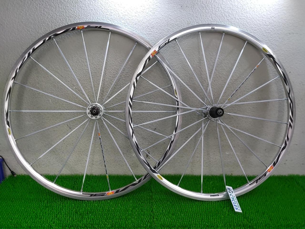 MAVIC KSYRIUM SL 622×13 前後クリンチャーホイール エンド幅F100mm/R130mm ★値下げしました!!★ ...