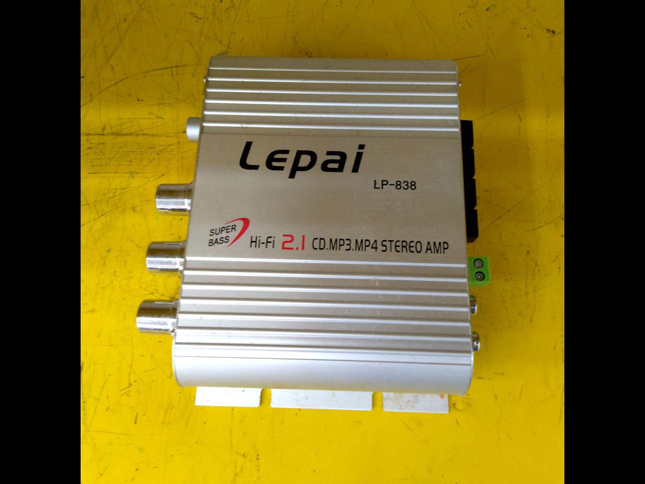 LEPAI LP-838 ステレオアンプ | わけあり | アップガレージ 秋田店 | カー用品 アンプを通販で購入する | 中古カー＆バイク用品の販売ならアップガレージ