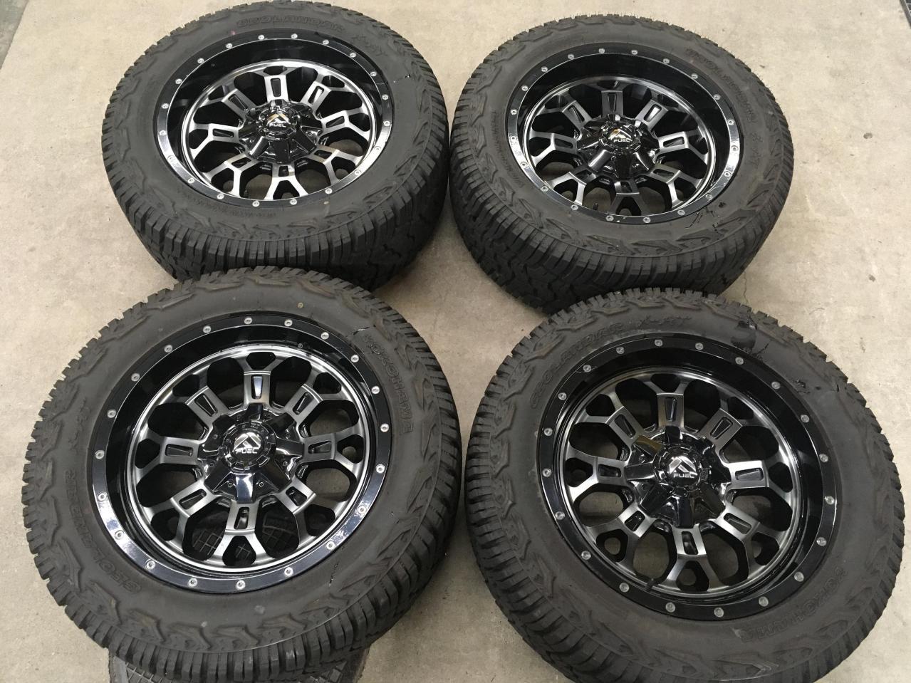 FUEL OFFROAD CRUSH D561 + YOKOHAMA GEOLANDAR X-AT | 中古品 | アップガレージ 名古屋中川 ...