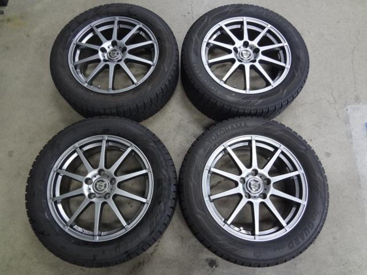 TECHNOPIA BRANDLE 562 + YOKOHAMA iceGUARD iG60 225/55-17 X05184 | カー用品 ...