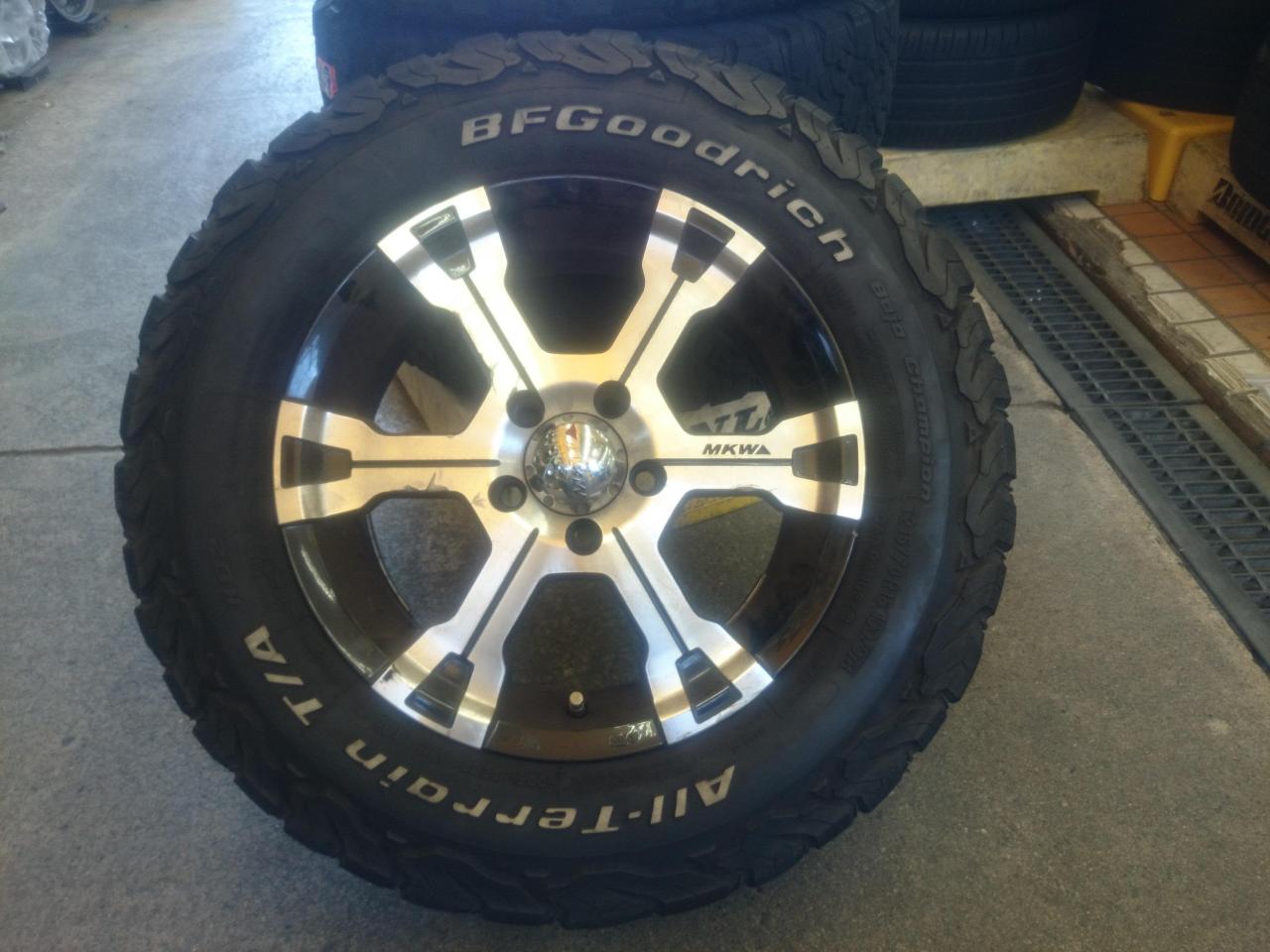 TRISTAR INTERNATIONAL MKW MK-36+ BFGoodrich ALL-Terrain T/A | カー用品 タイヤホイールセット 16インチタイヤホイールセットを通販 ...